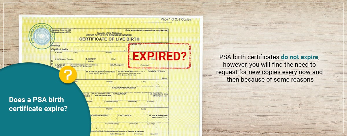 How To Get Copies Of PSA Birth Certificate