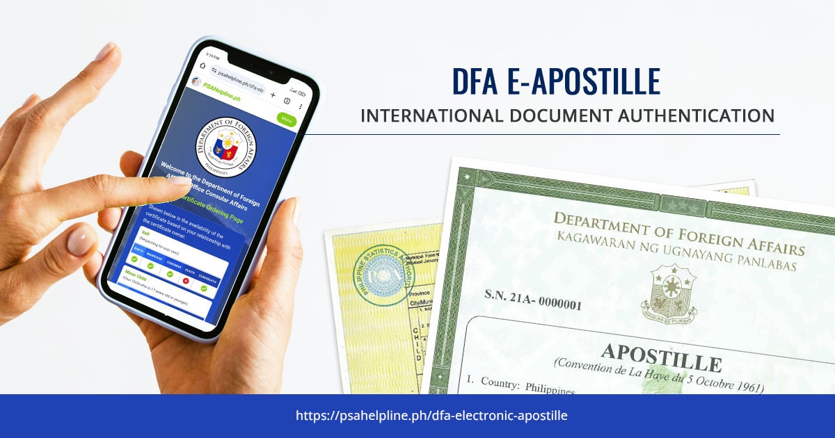 PSA Online: Order PSA Birth, Marriage, Death Certificates