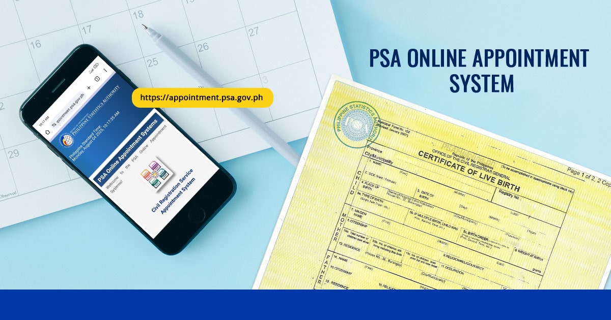 PSA Online: Order PSA Birth, Marriage, Death Certificates