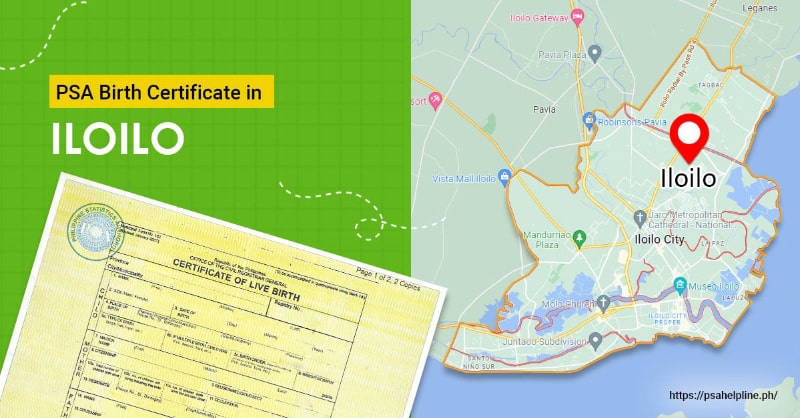 Find the nearest PSA CRS outlets in Iloilo City